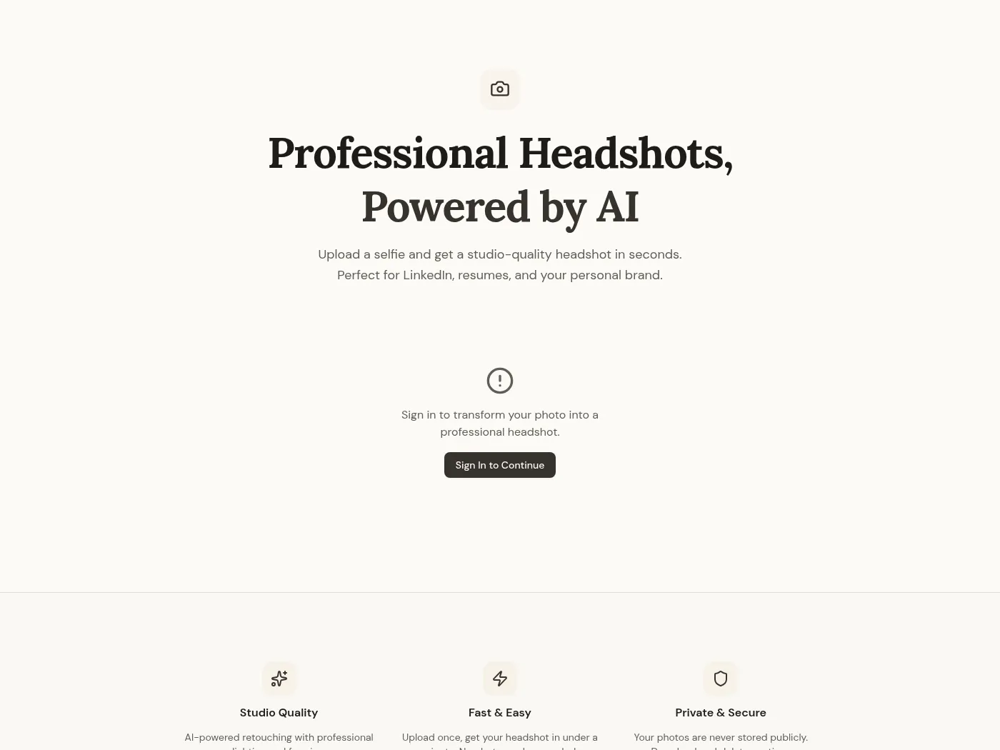 AI Headshot Creator