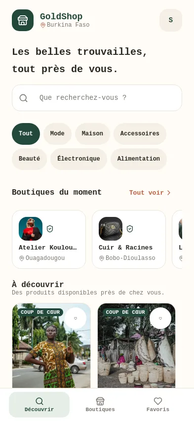 GoldShop Marketplace