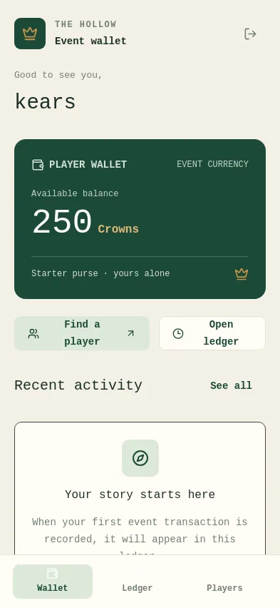 LARP Wallet Mobile