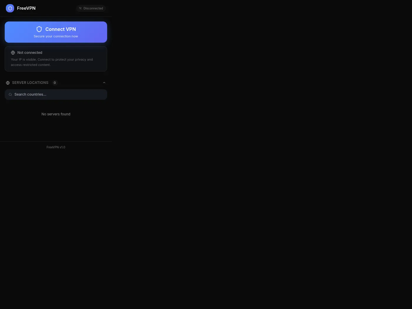 FreeVPN Chrome Extension