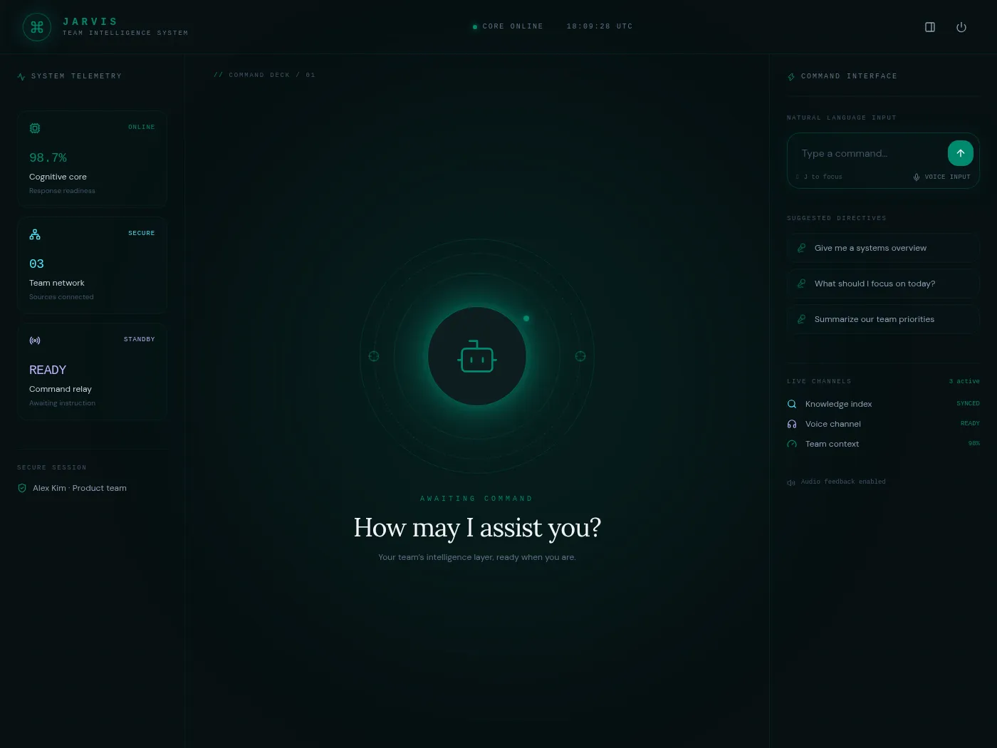 JarvisDesk AI Assistant