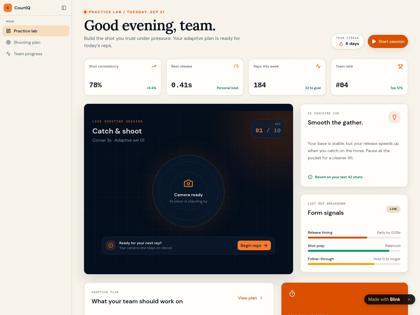 AI NBA Shooting Trainer