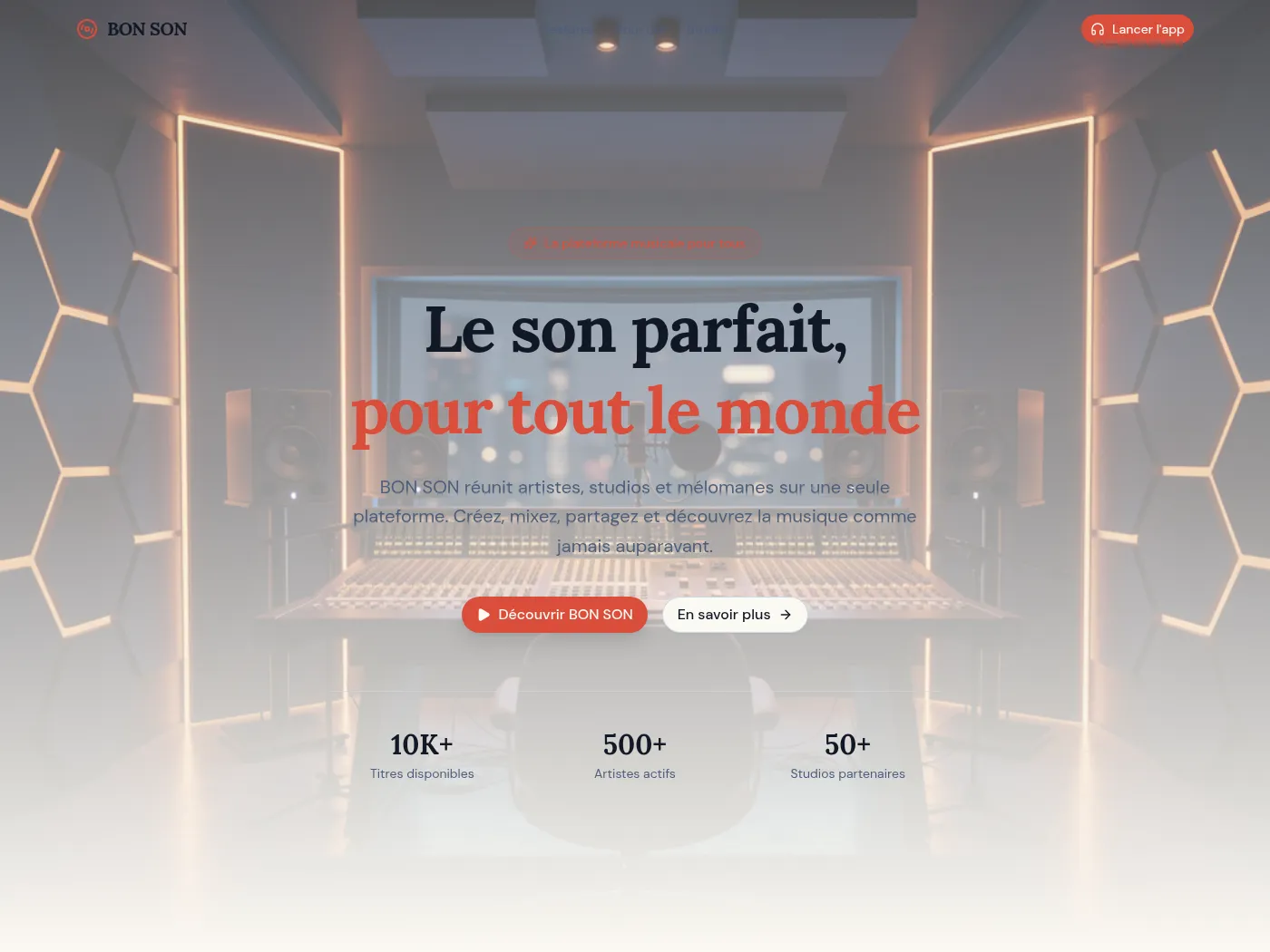 BON SON Music App