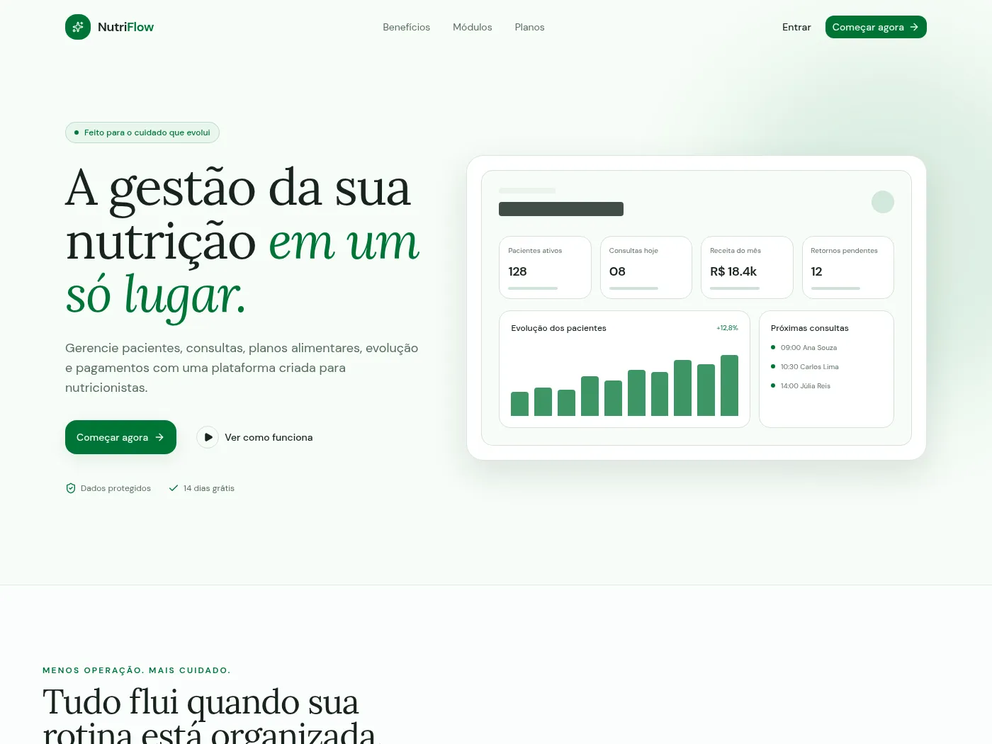 NutriFlow SaaS Pro