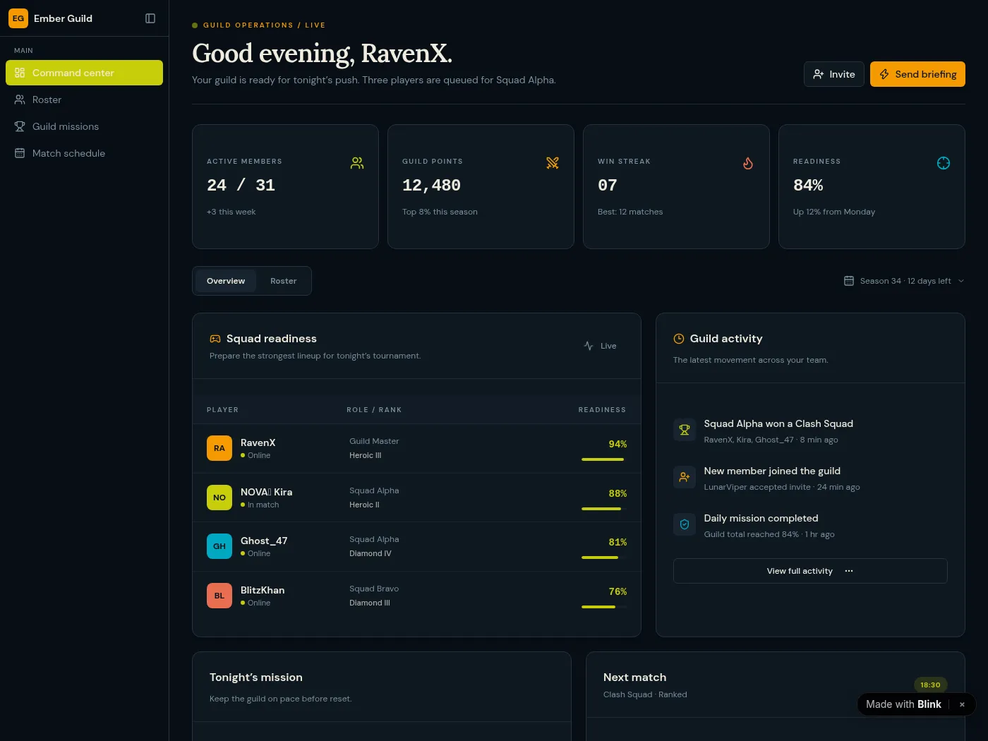 GuildBot for Free Fire