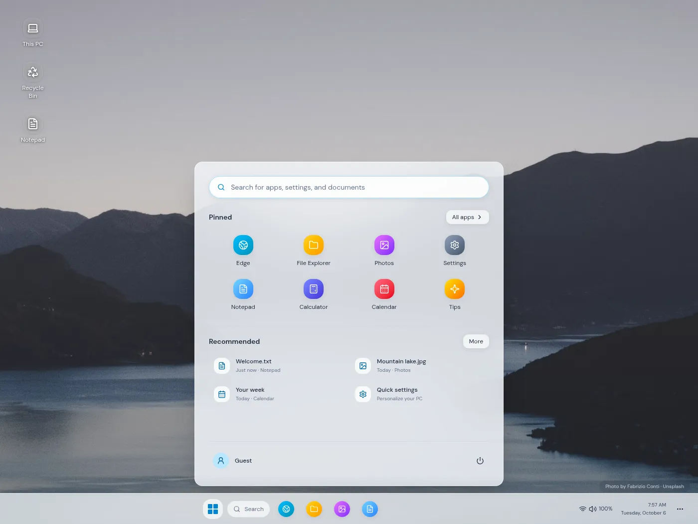 Win 11 Online Simulator