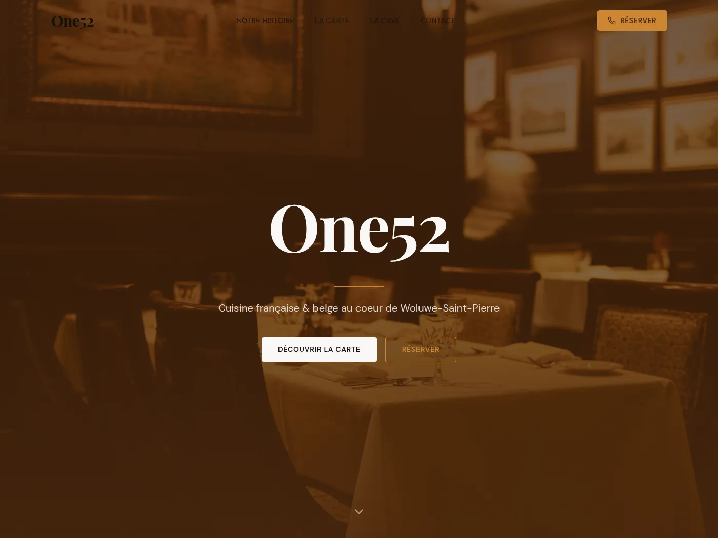 One52 Restaurant Showcase