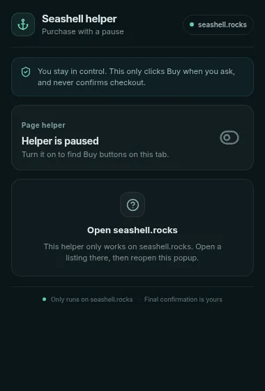Seashell AutoBuyer Extension
