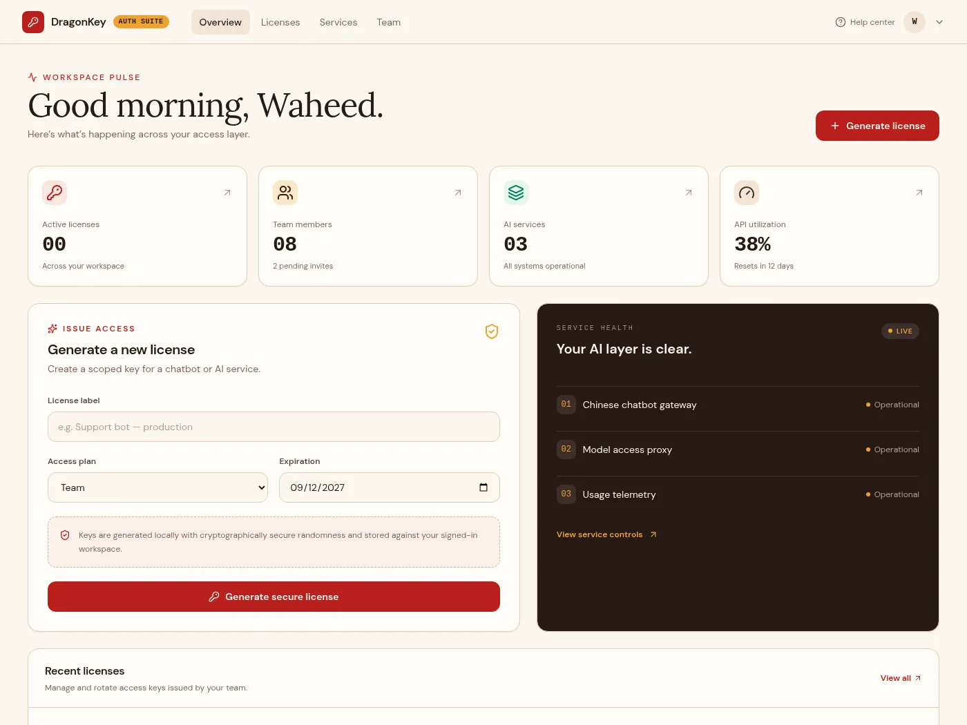 DragonKey Auth Suite
