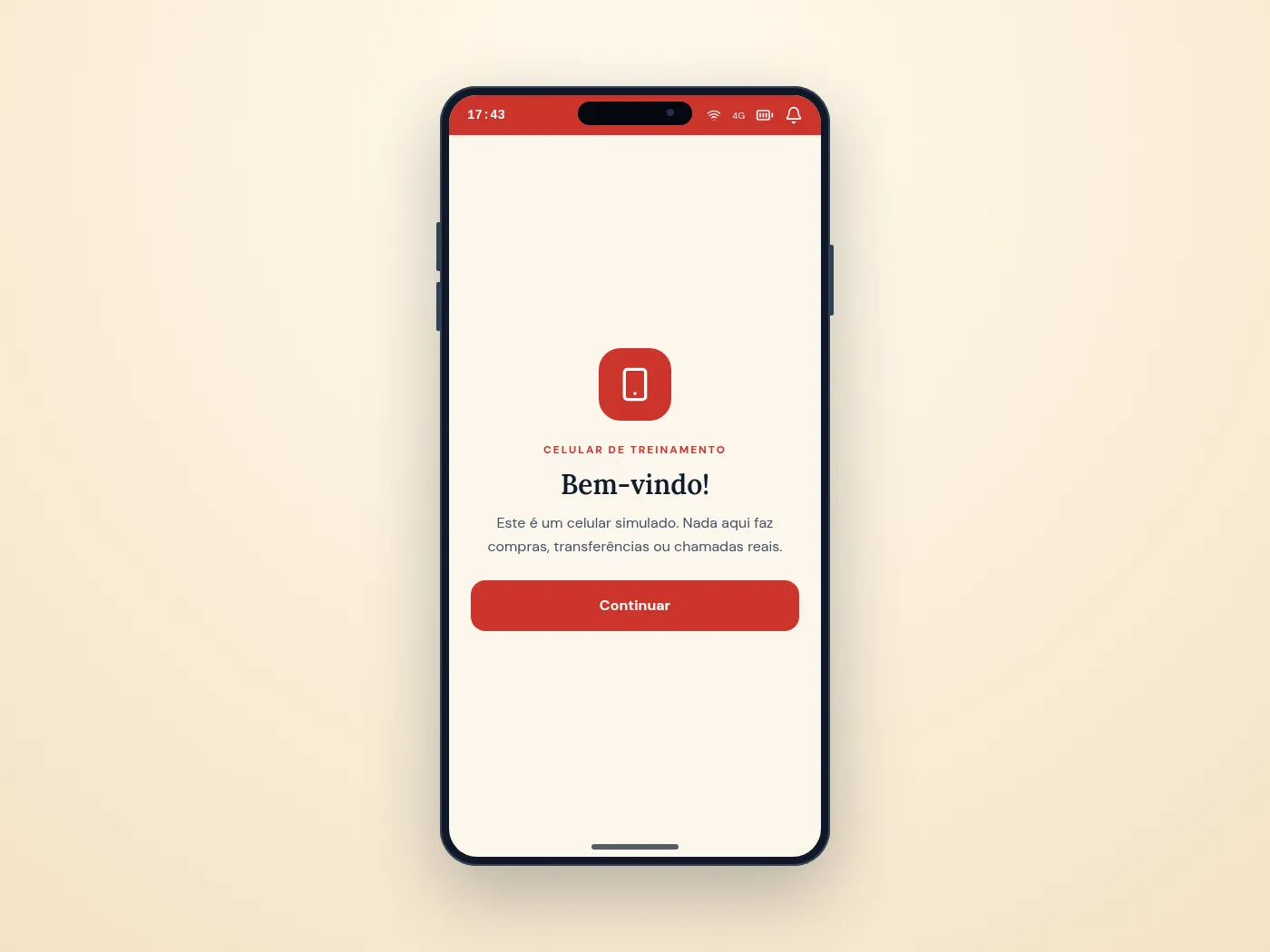 Simulador de Celular PBH