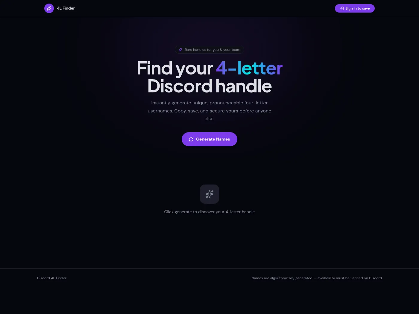 Discord 4L Finder