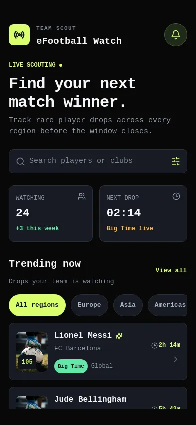 eFootball Scout Mobile