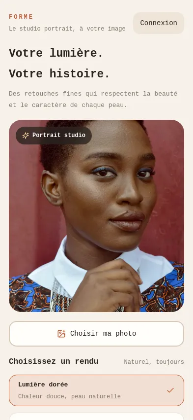 Forme: African FaceApp