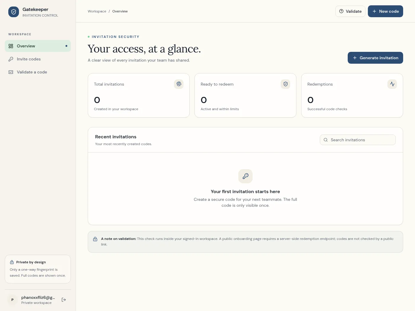 SecureInvite Portal