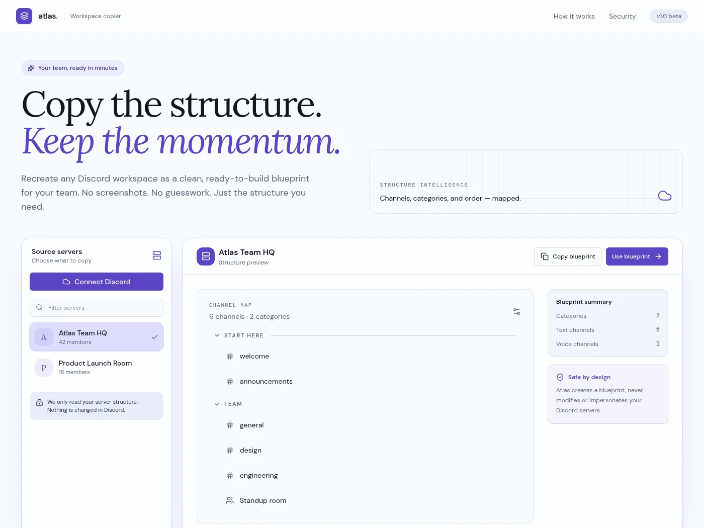Discord Server Cloner