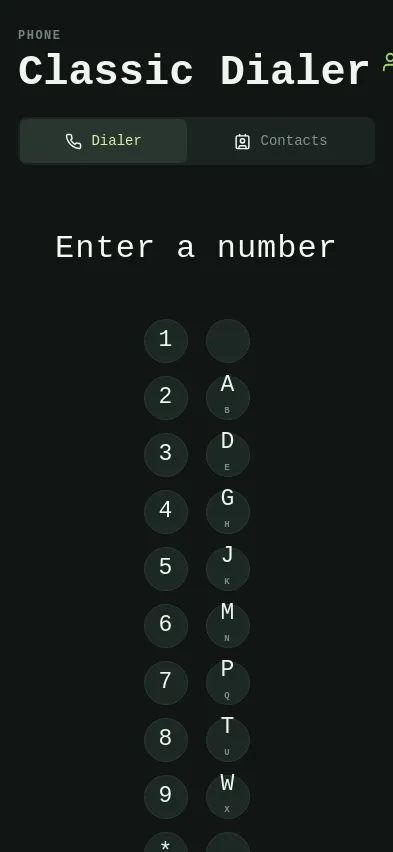 Classic Dialer Redux