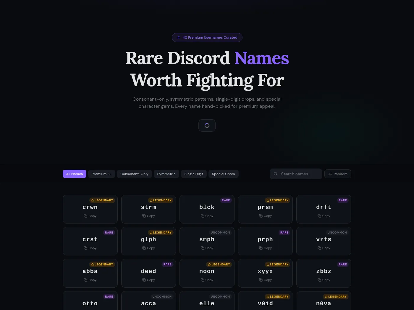 Discord Name Scanner