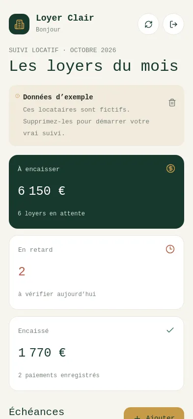 Loyer Check Mobile