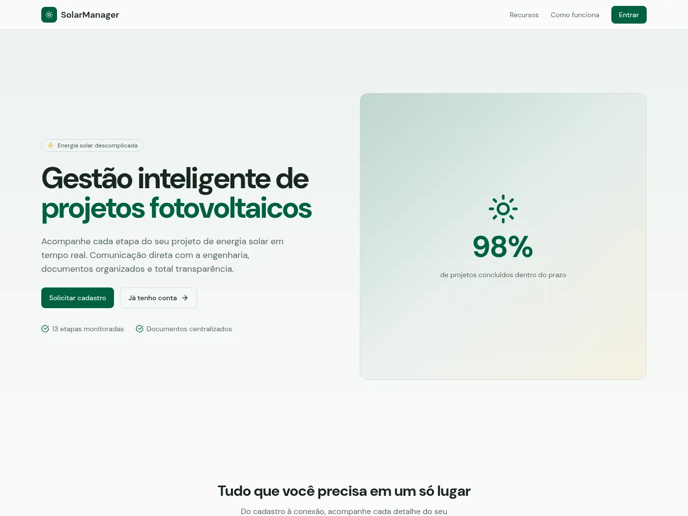 SolarProject Manager