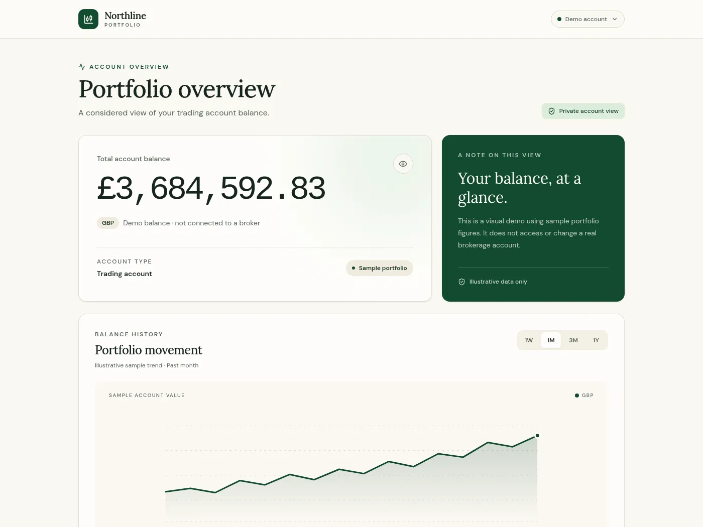 Trading Account Balance Viewer