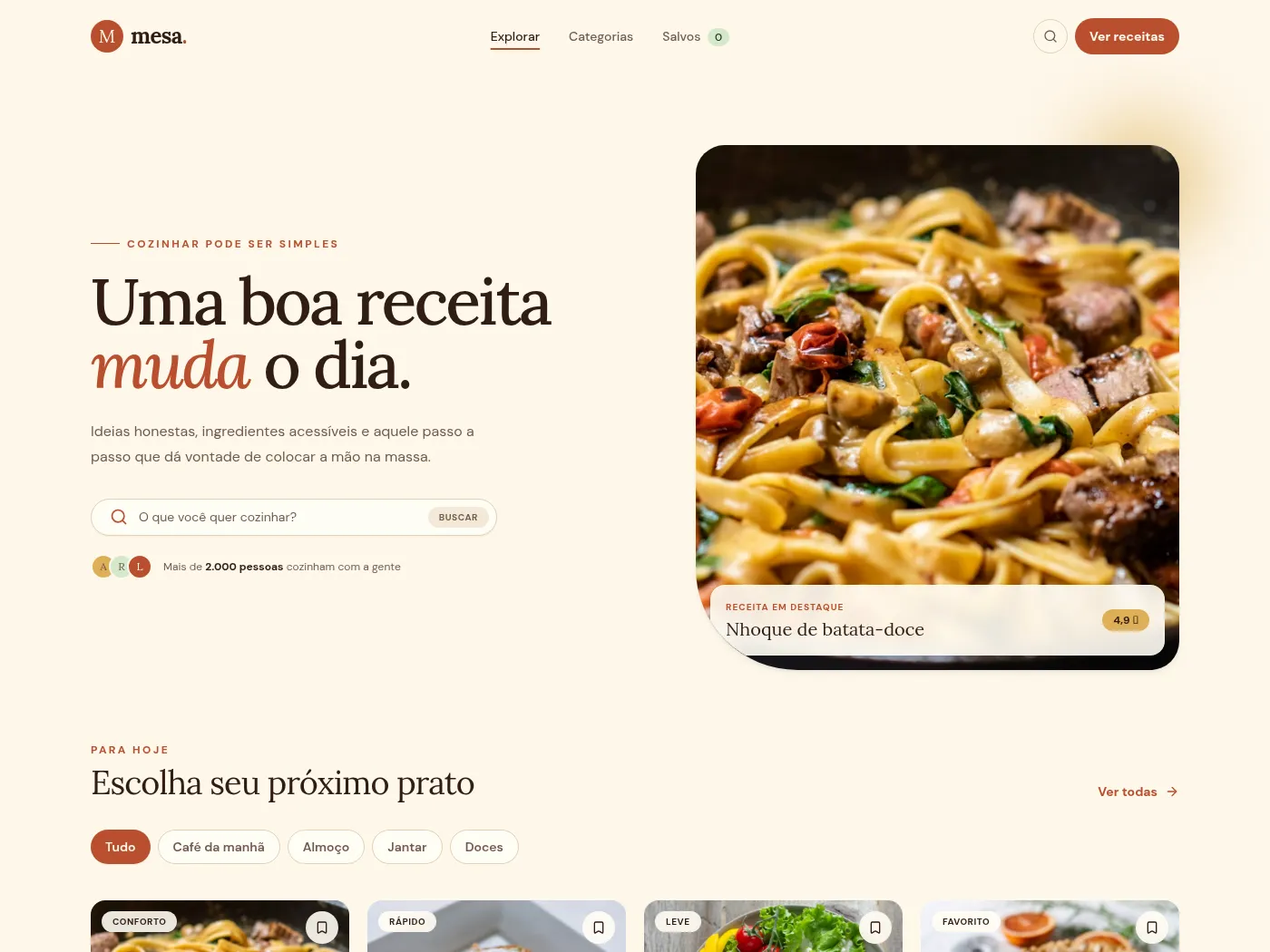 Receitas Fáceis App