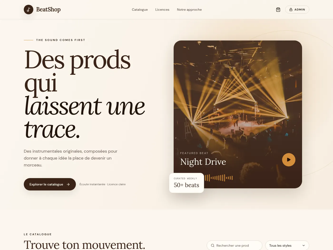 BeatShop Online