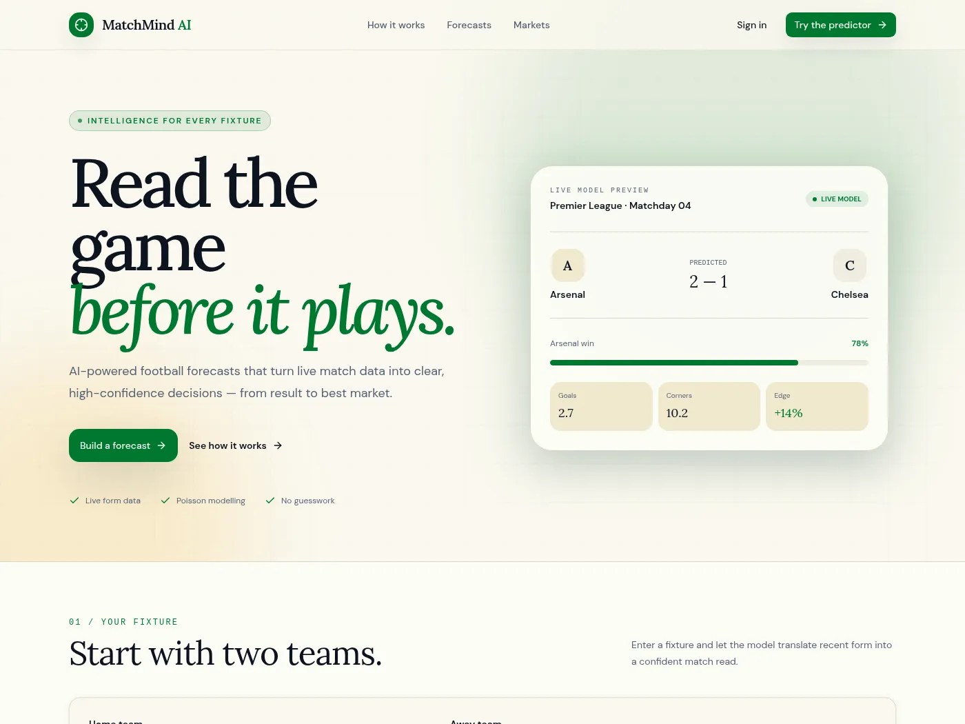 AI Football Predictor