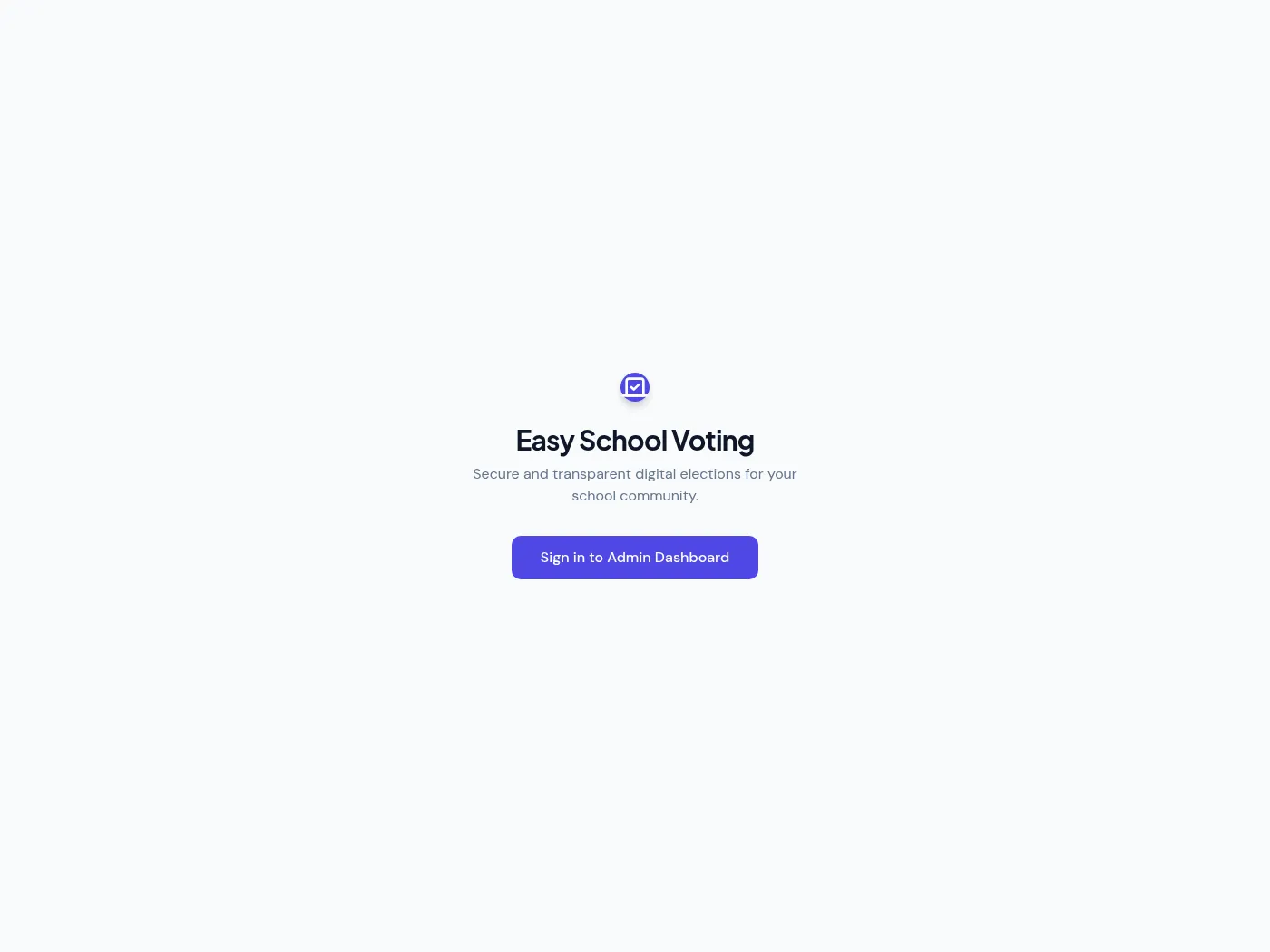 Easy School Voting