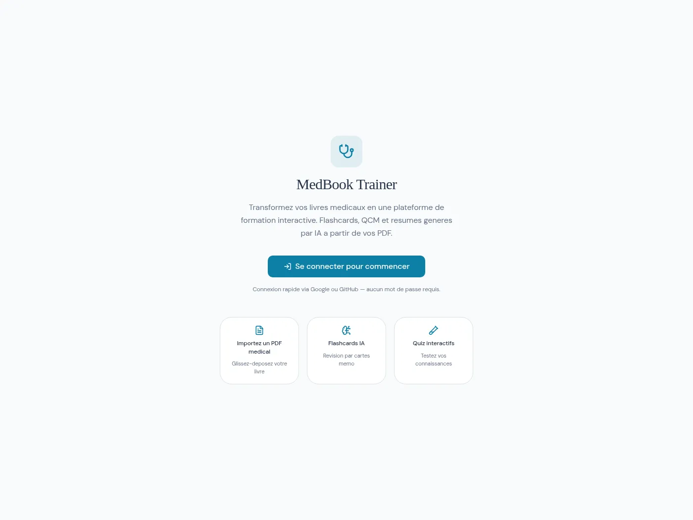 MedBook Trainer