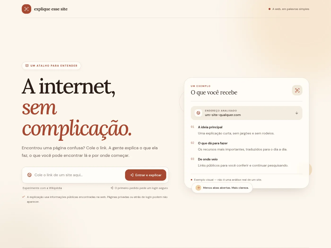 Explique Esse Site