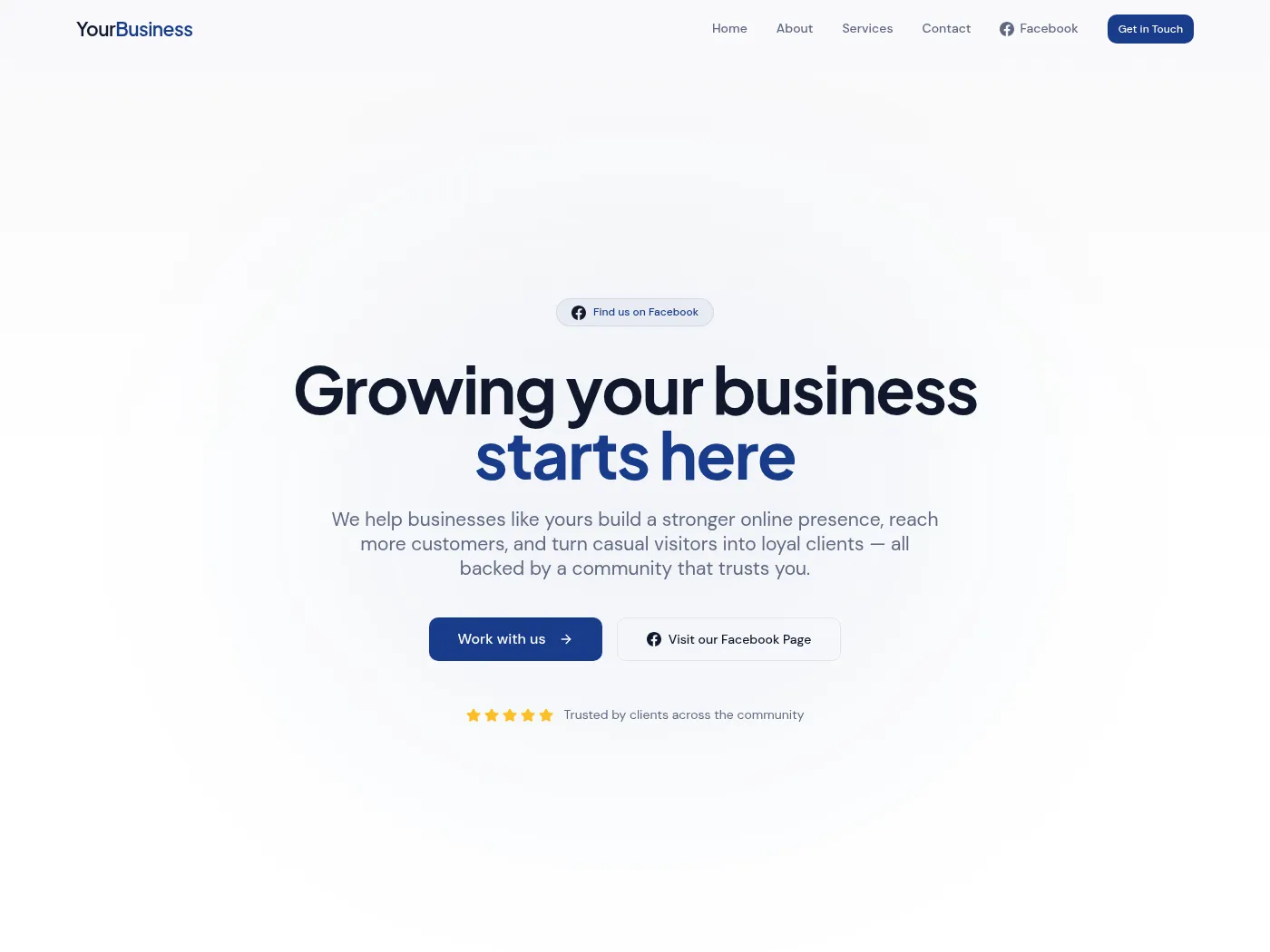 FB Page Website