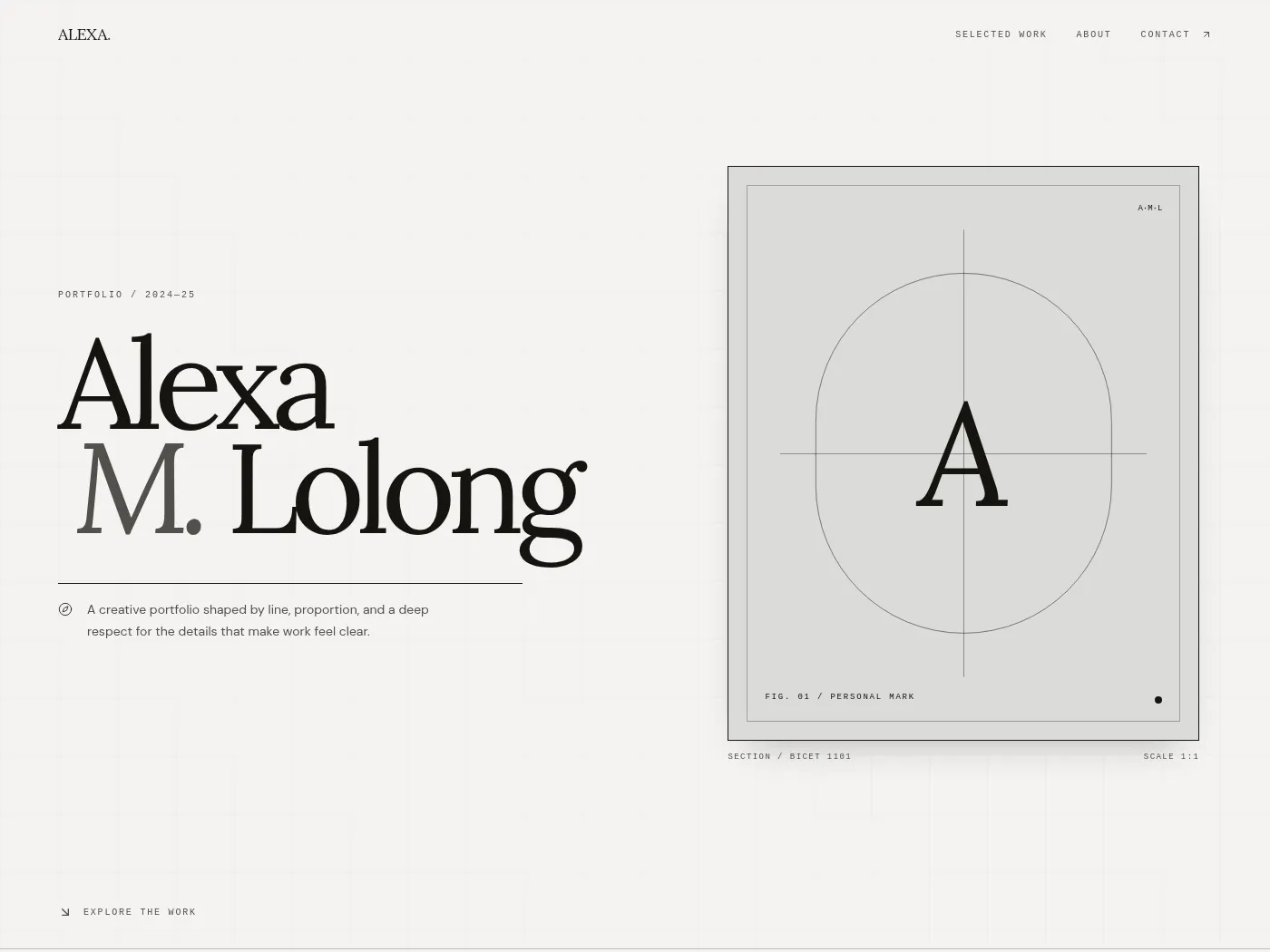 Alexa M. Lolong Portfolio