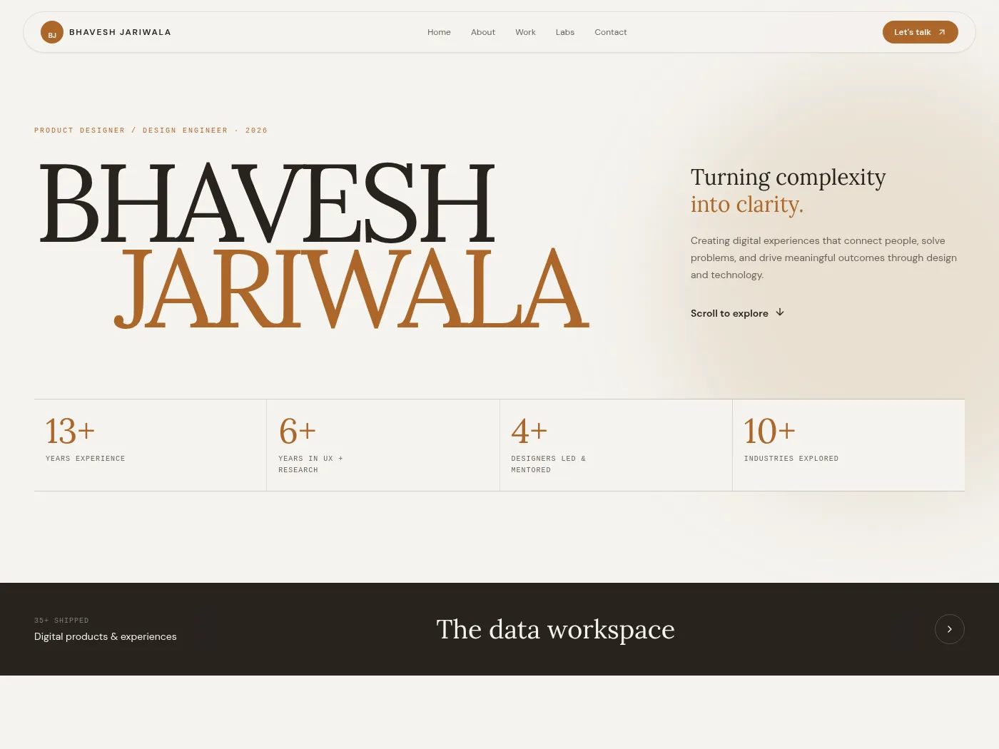 BhaveshJariwala Portfolio