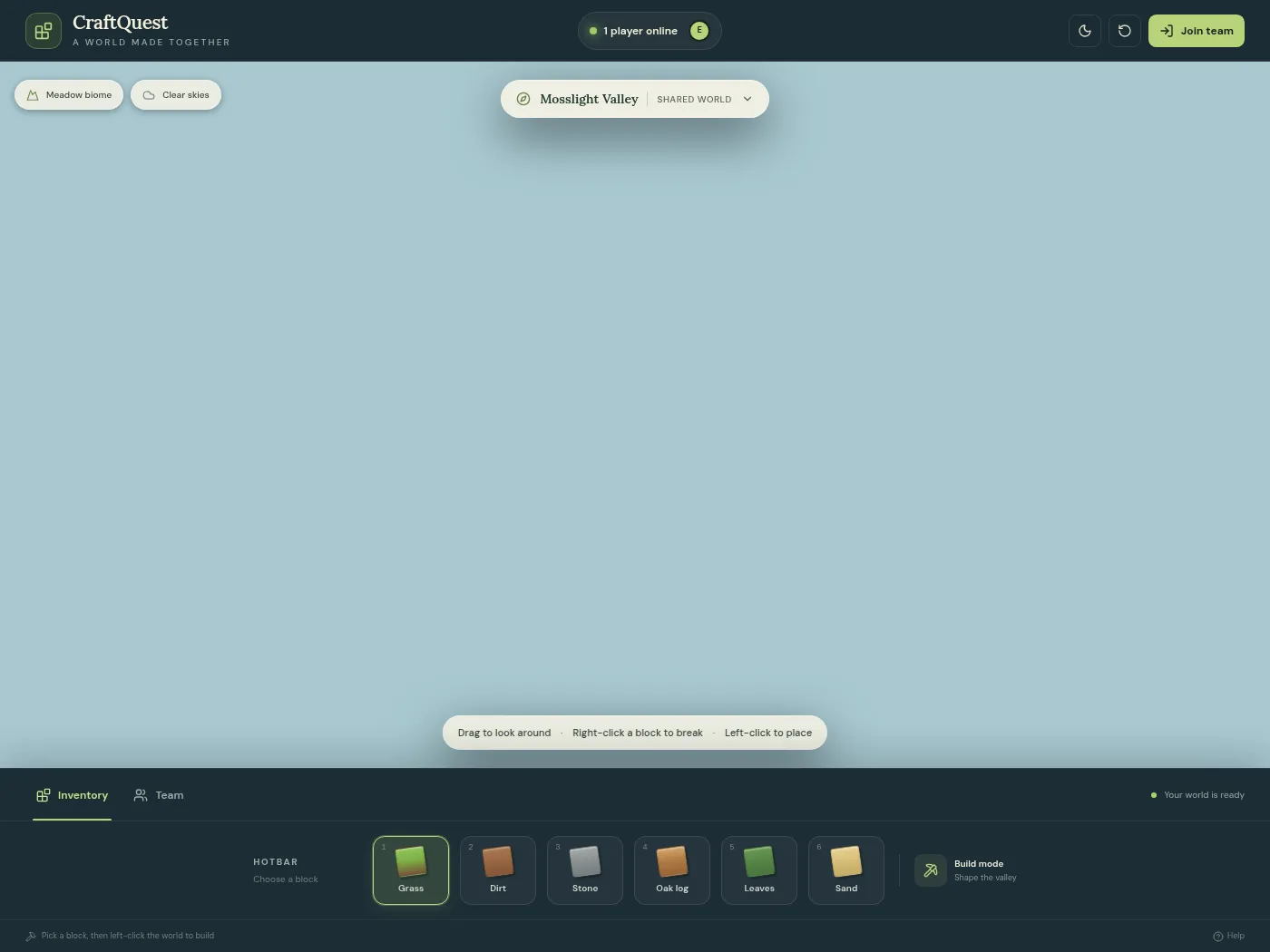CraftQuest Web Client