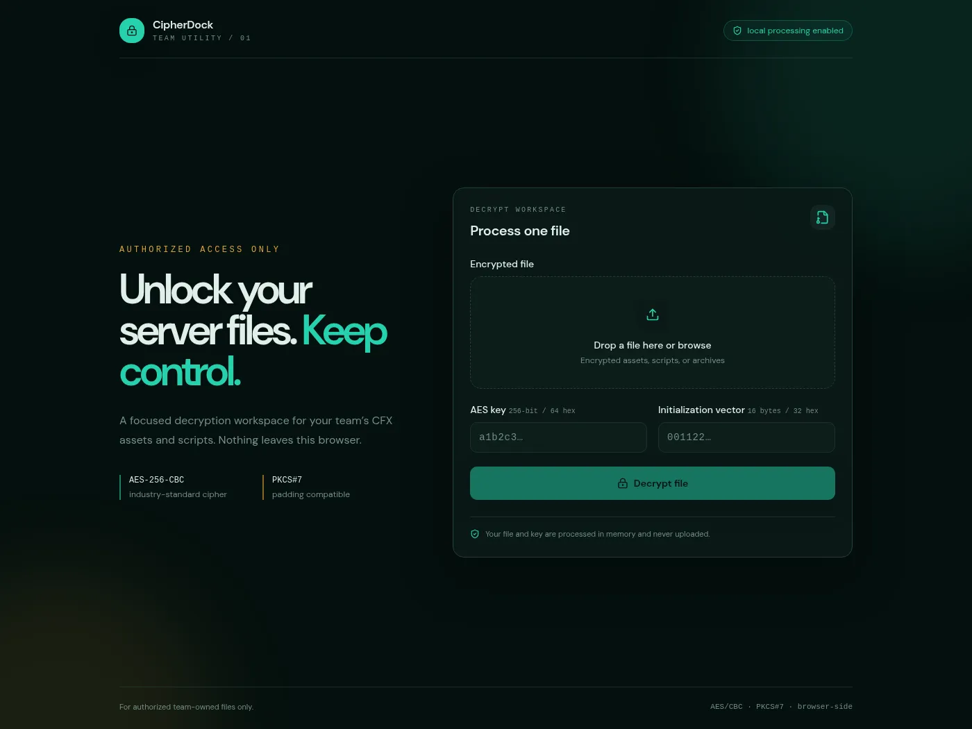 FiveM File Decryptor