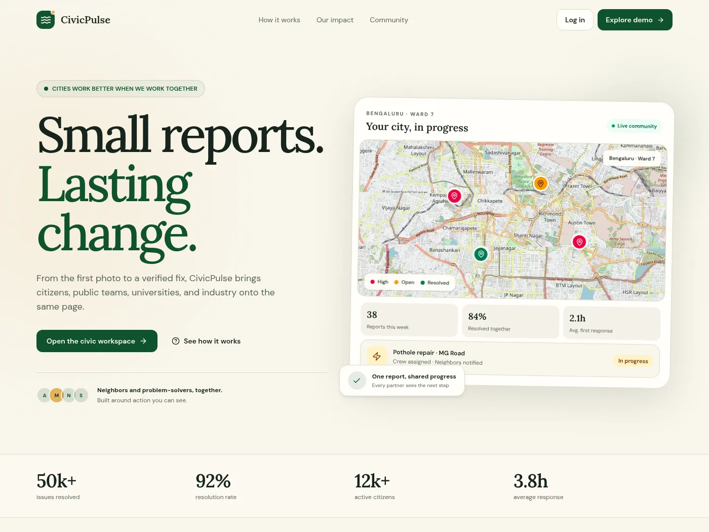CivicPulse Platform