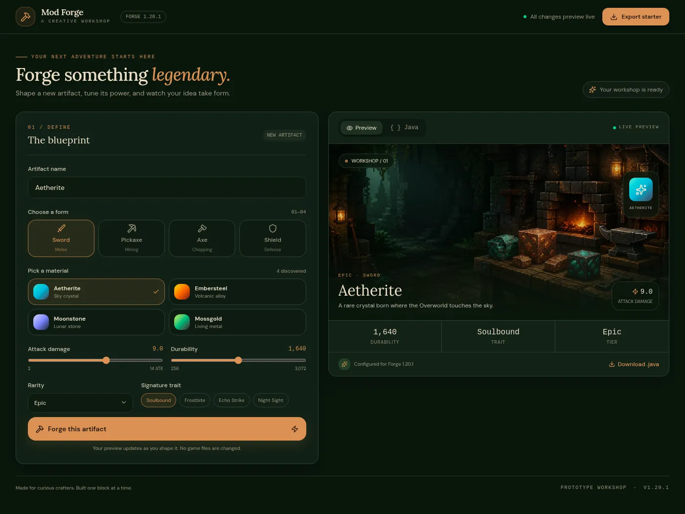 Minecraft Mod Forge