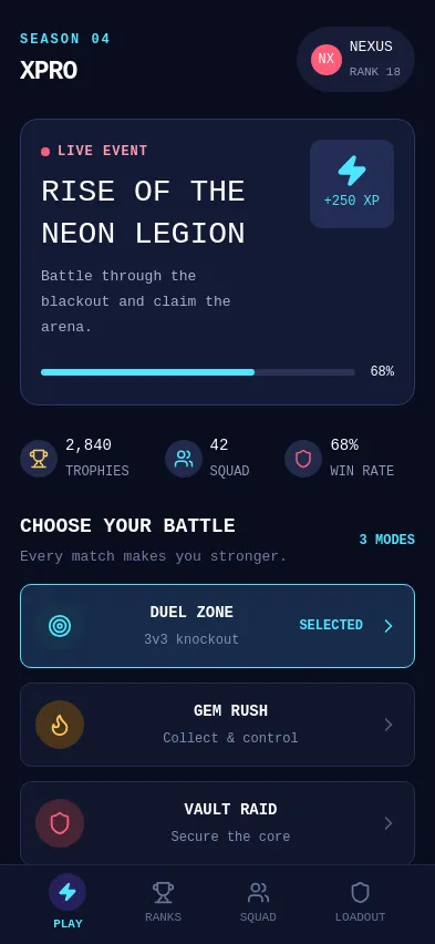 XPRO Battle Arena