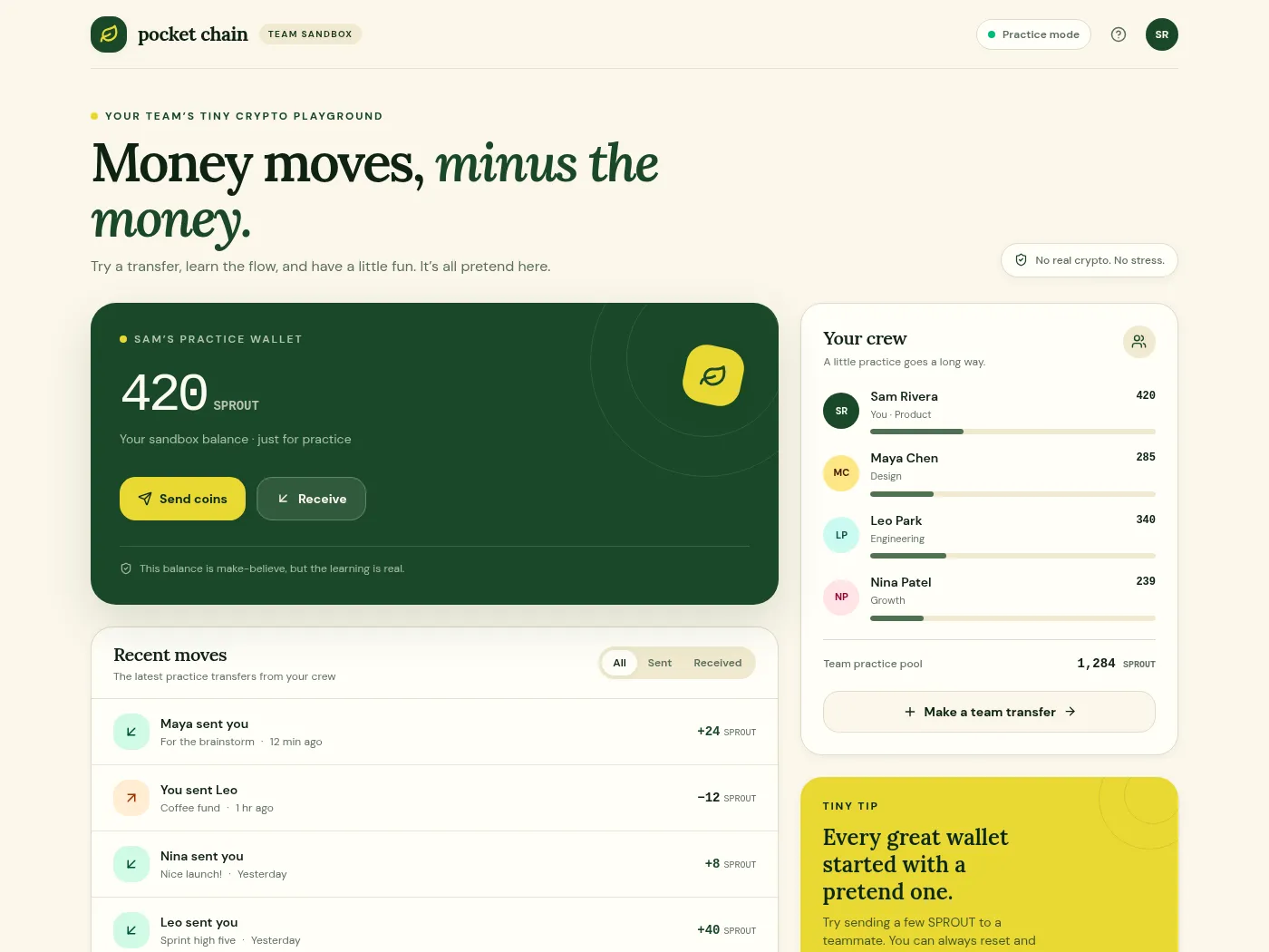 Crypto Wallet Playground