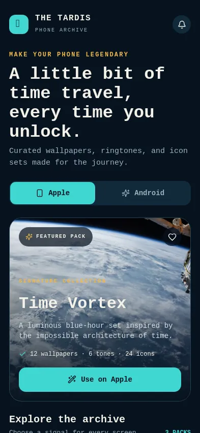 Doctor Who Phone Theme
