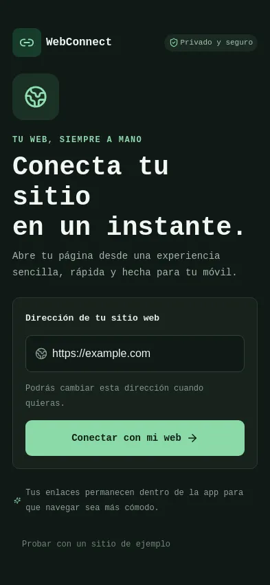 WebConnect App