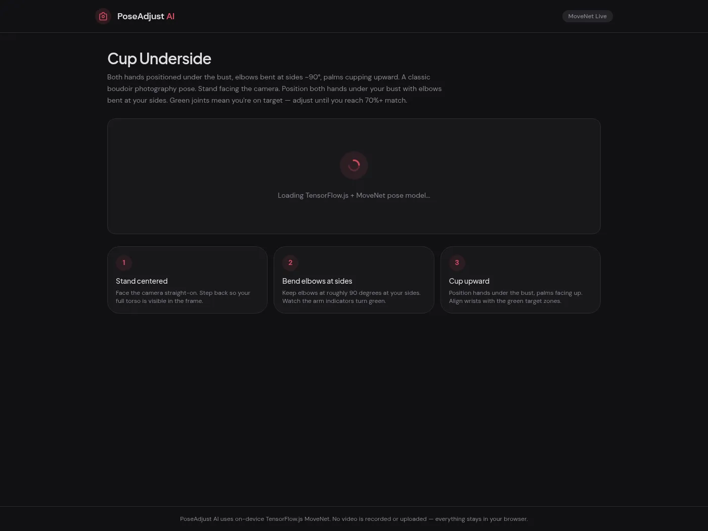 PoseAdjust AI