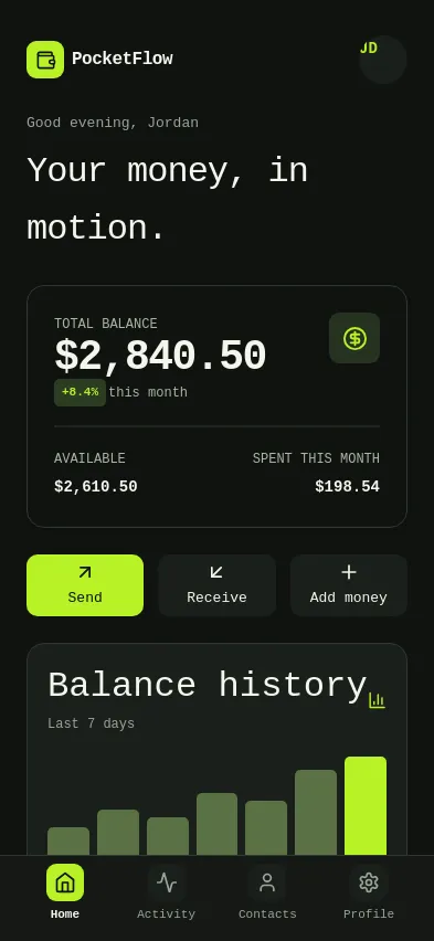 PocketFlow Pay App