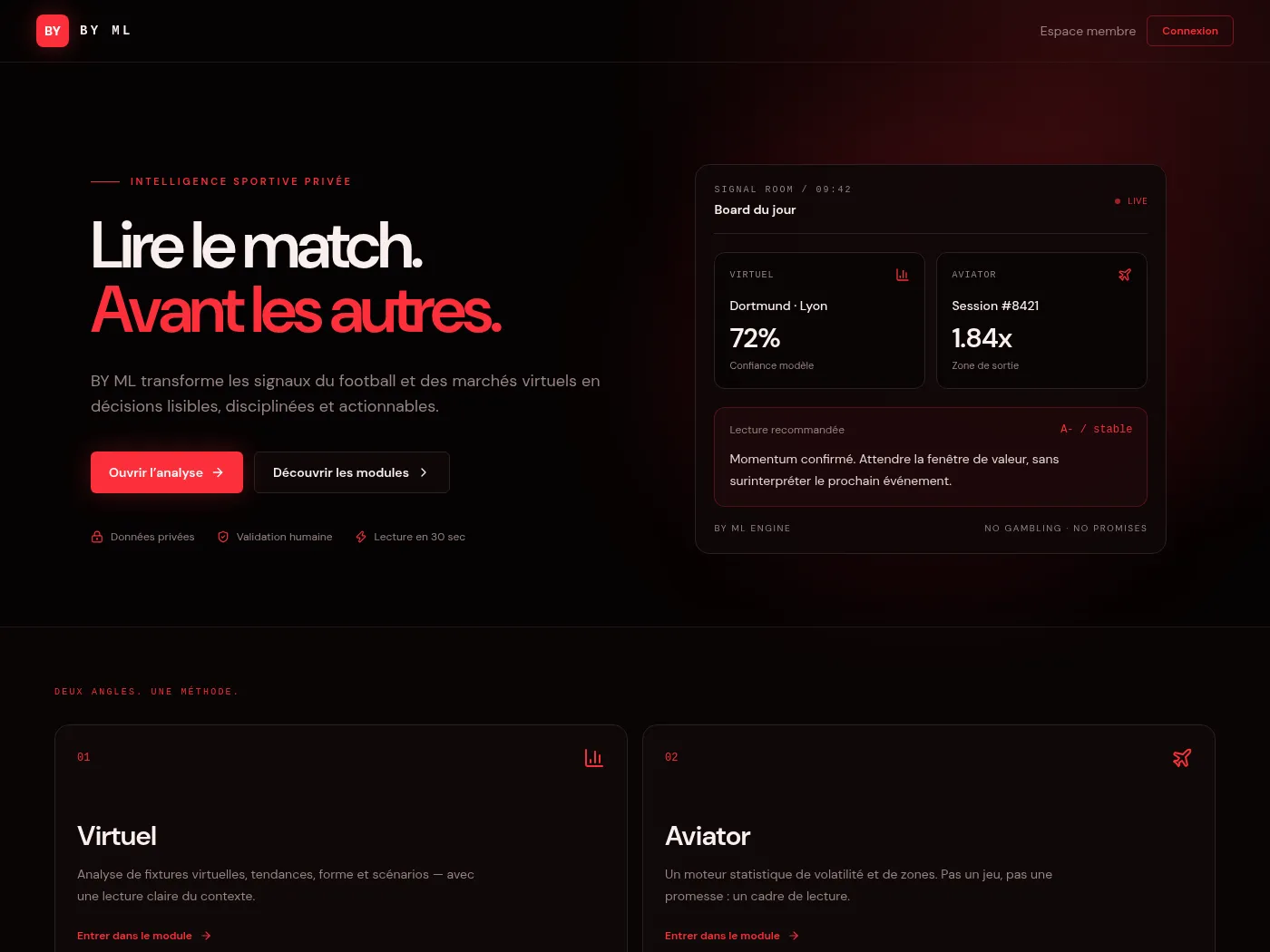 BY ML Sport Analytics