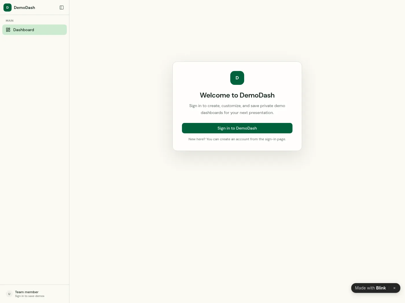 DemoDash SaaS Platform