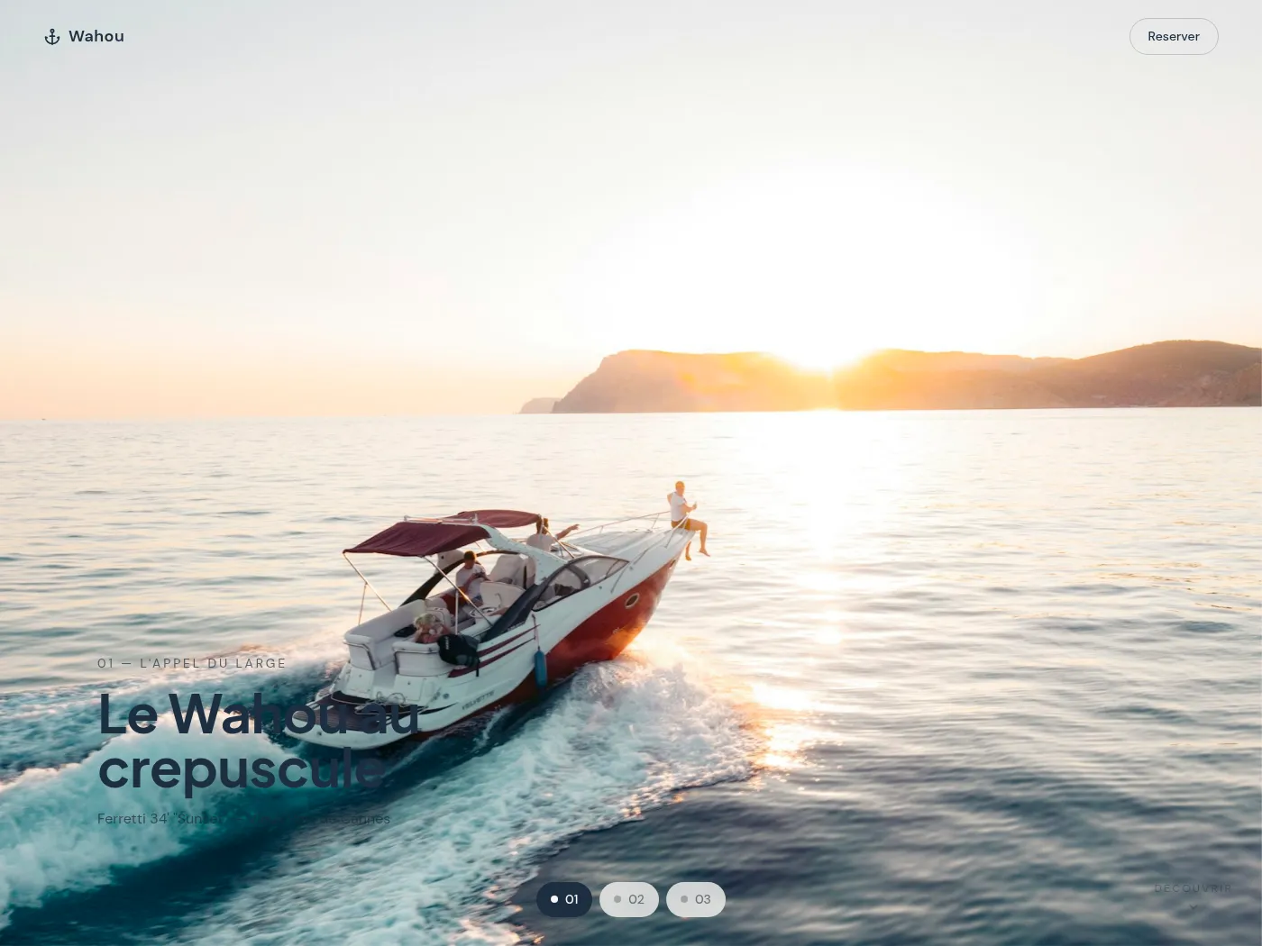Wahou Yacht Booking