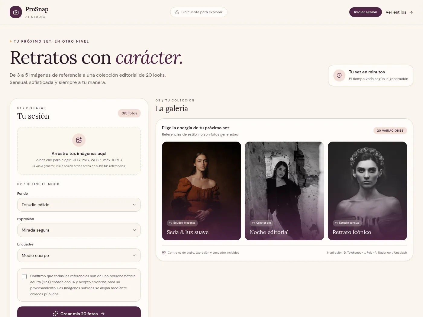 ProSnap AI Studio