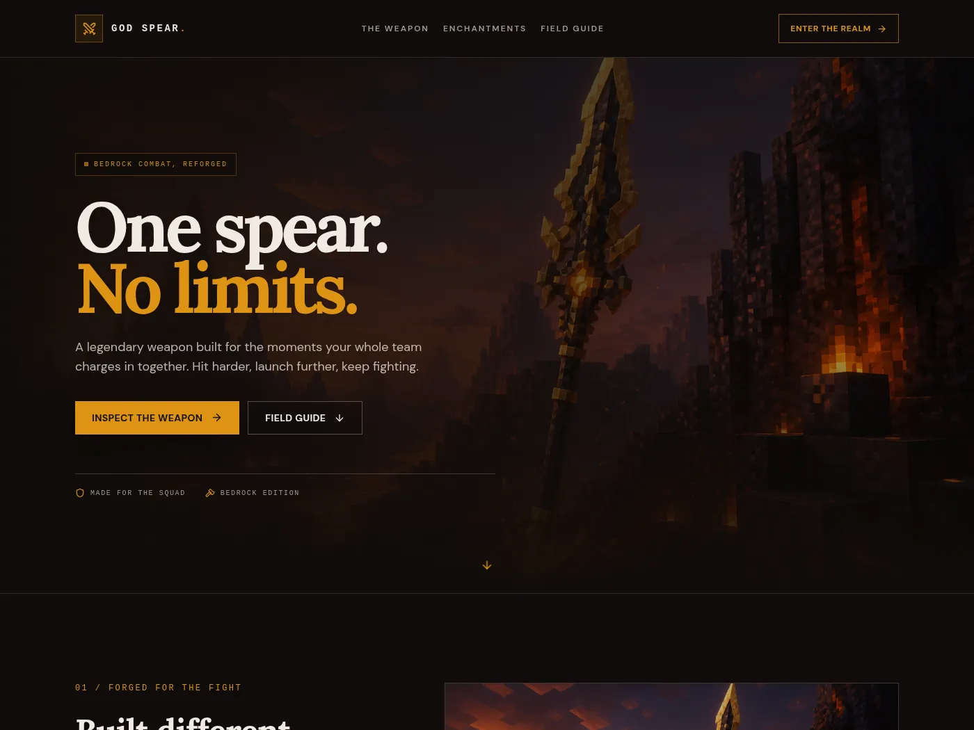 God Spear Mod