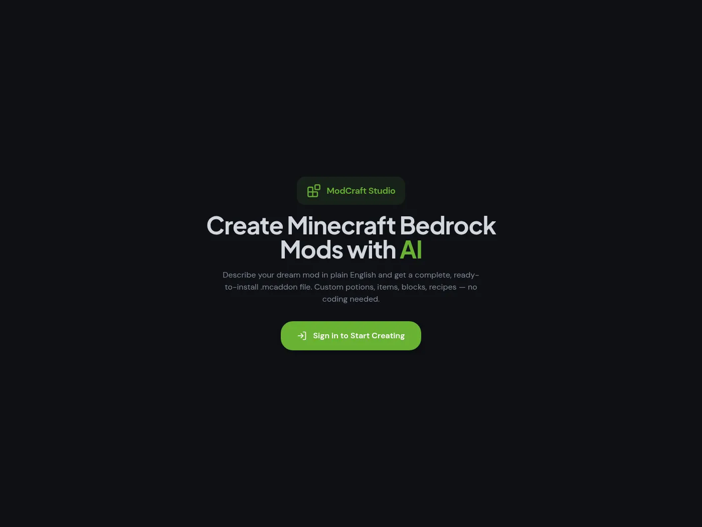ModCraft Studio
