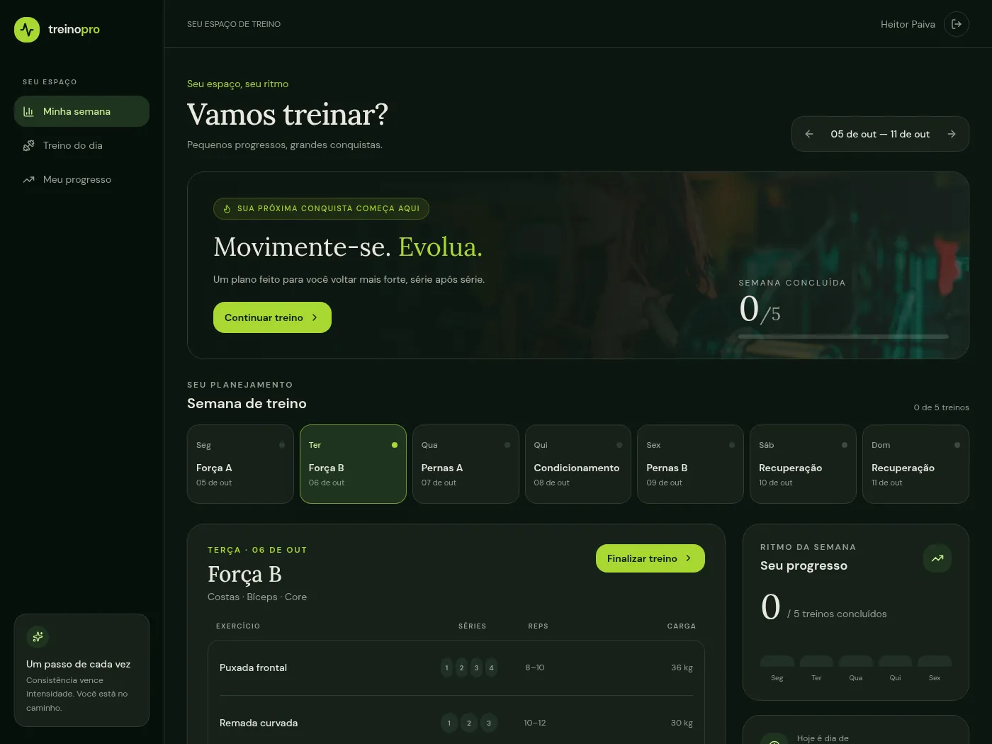 TreinoPro App